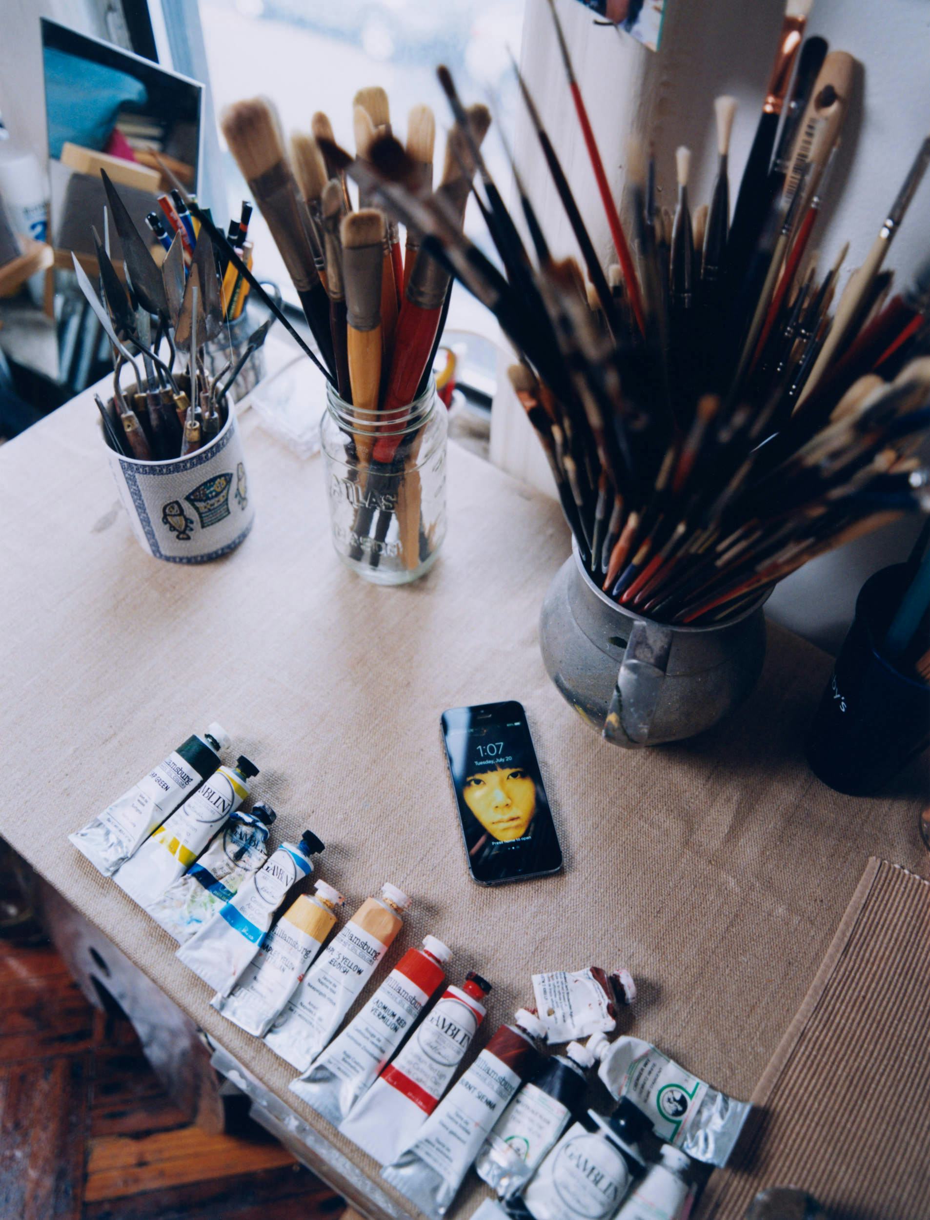 Artist Tony Toscani Expresses Melancholy Through Tech and Coffee