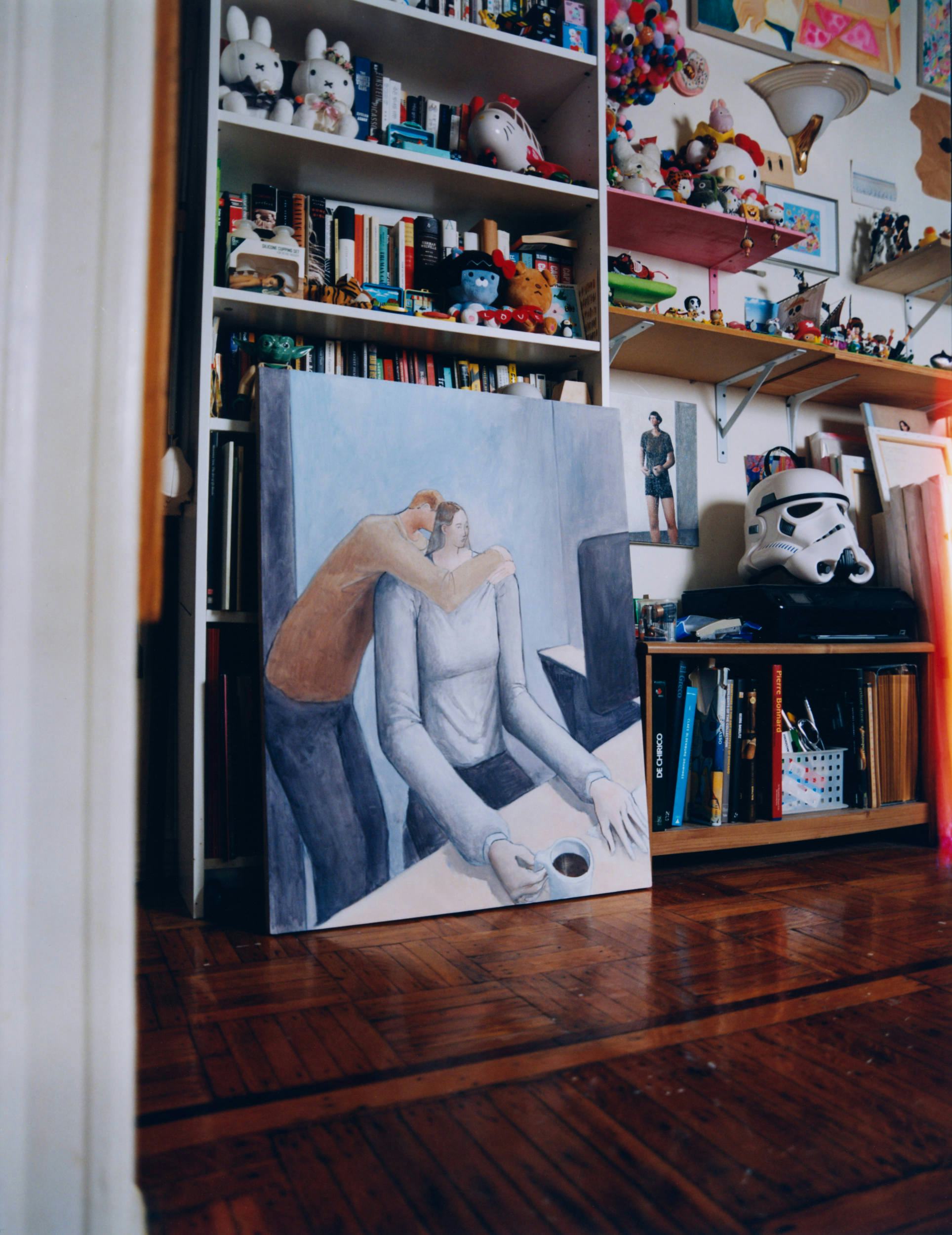 Artist Tony Toscani Expresses Melancholy Through Tech and Coffee