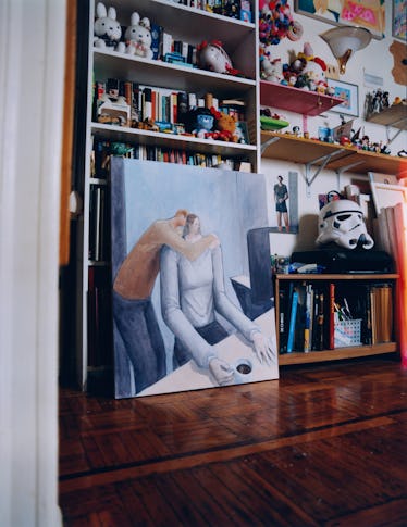 Artist Tony Toscani Expresses Melancholy Through Tech and Coffee