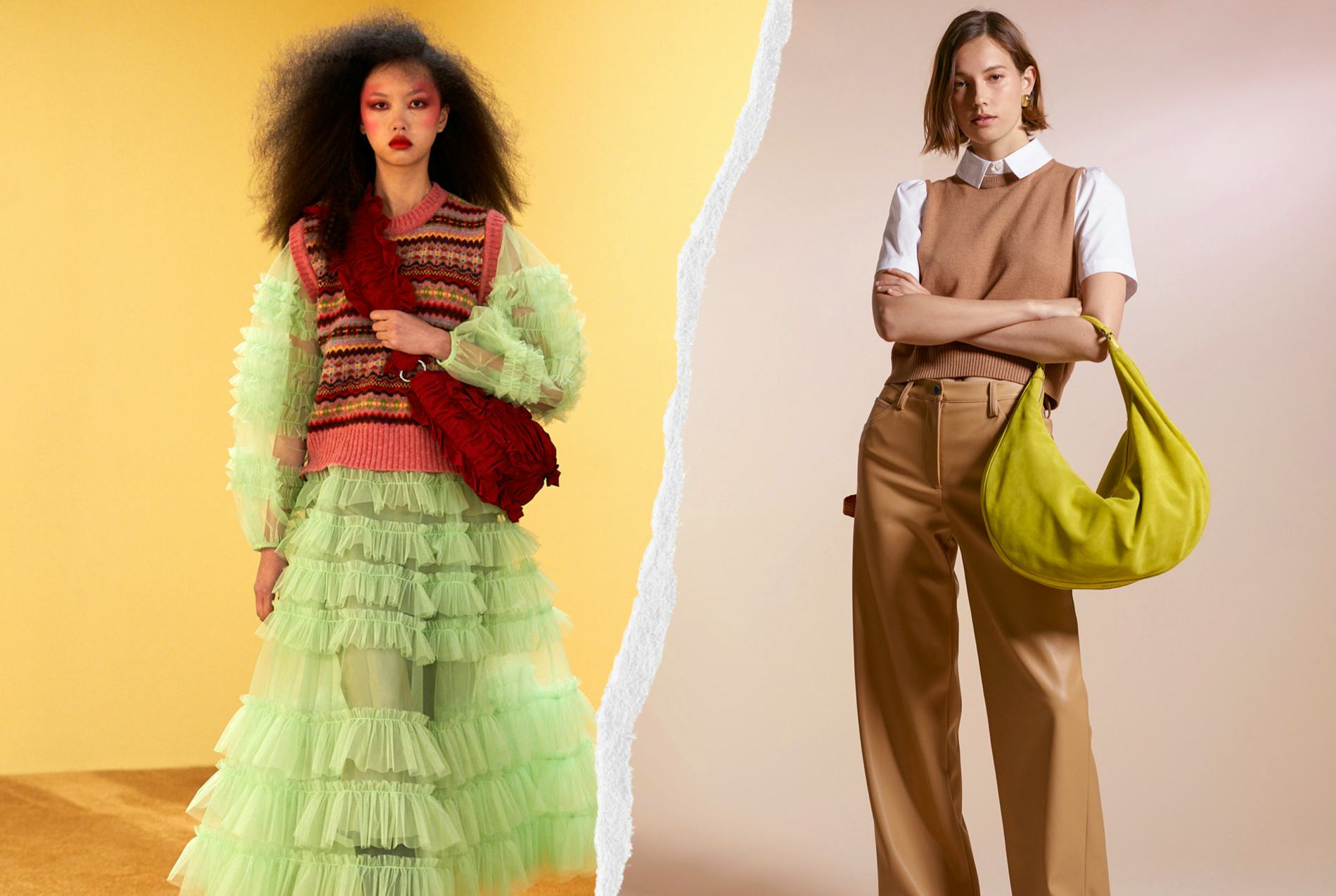 6 Fall 2021 Trends To Shop, From '90s Sweater Vests To 2000s Pink