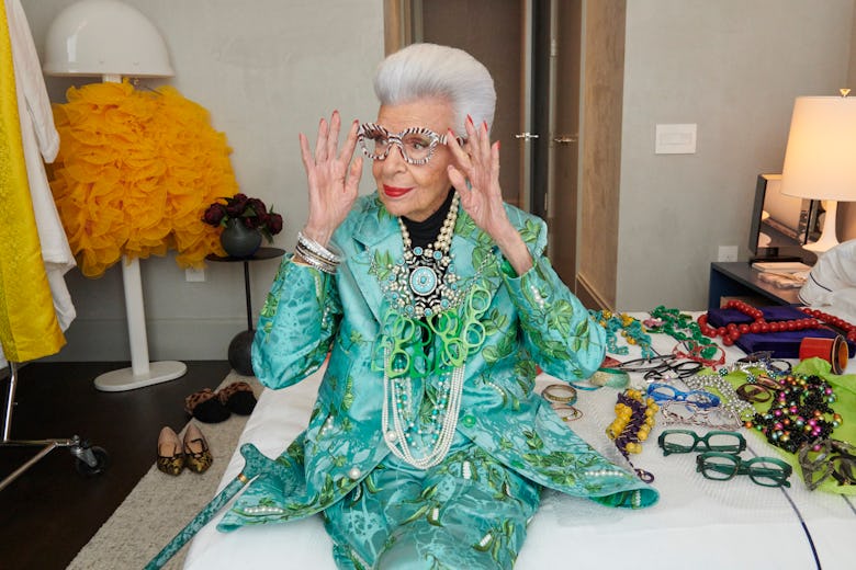 Iris Apfel Celebrated Turning 100 With An Handm Collab And Night Out