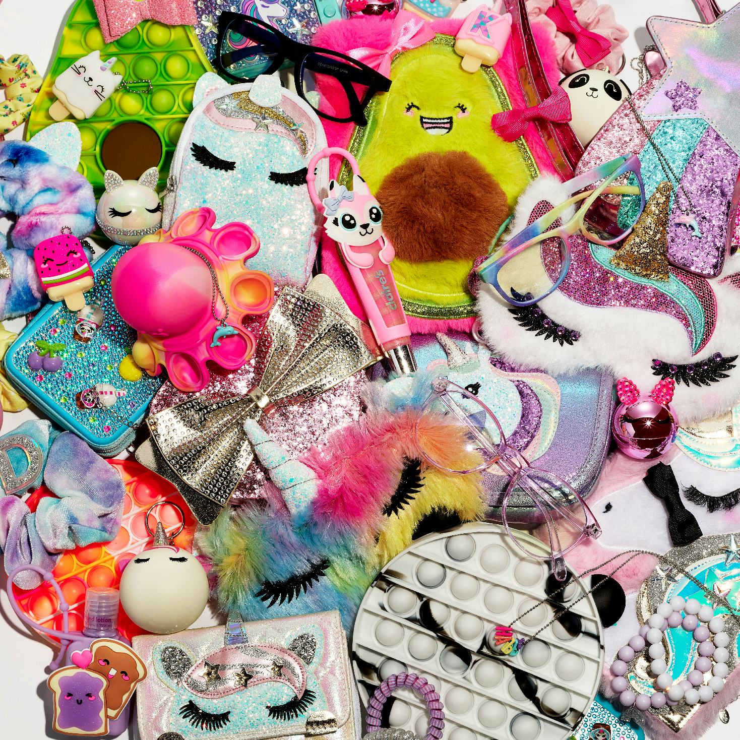 Claire's New Subscription Boxes Are Full Of Earrings, Toys, & Fun