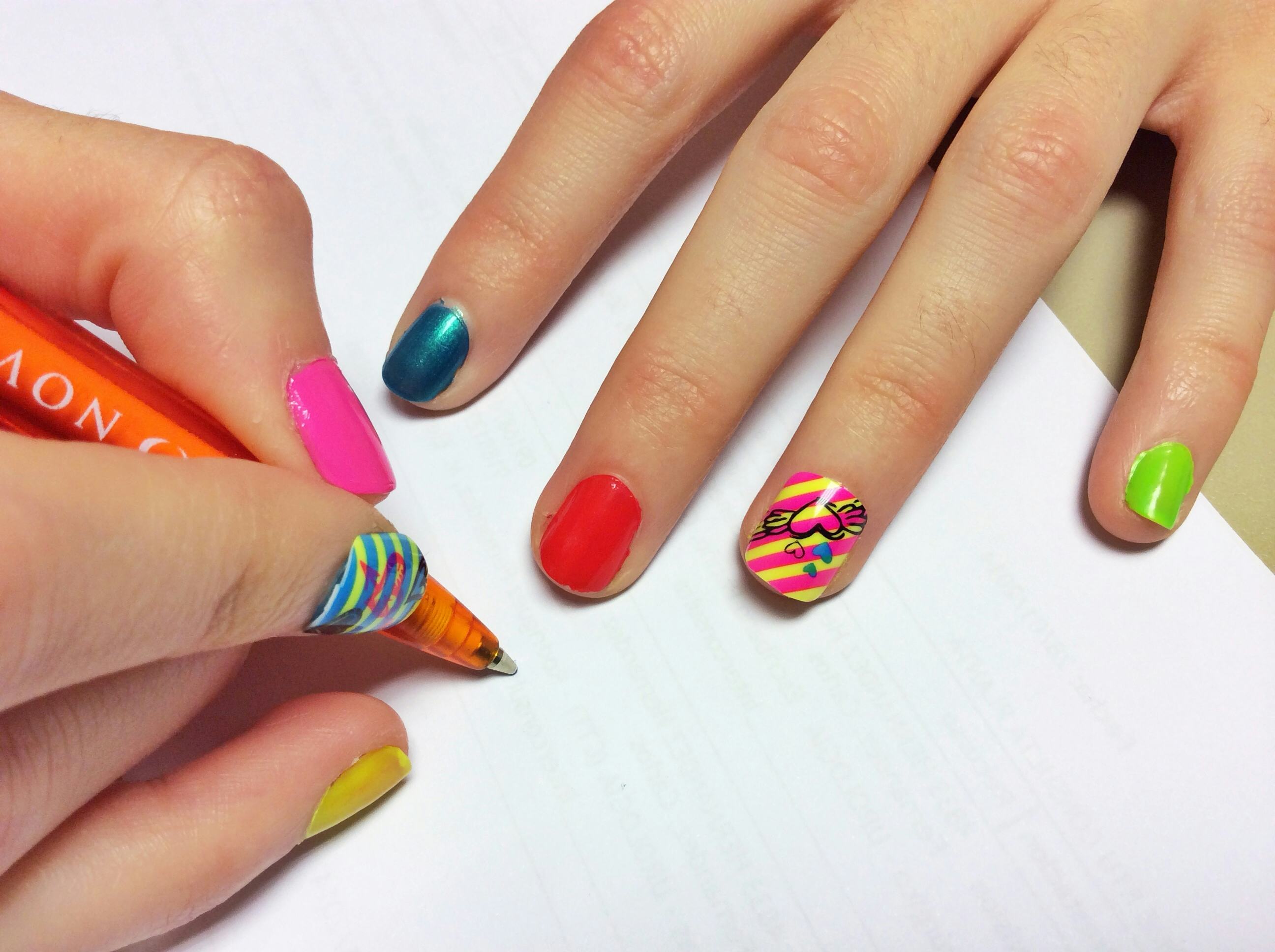 15 Cute Nail Designs For Kids That Are Creative & Colorful