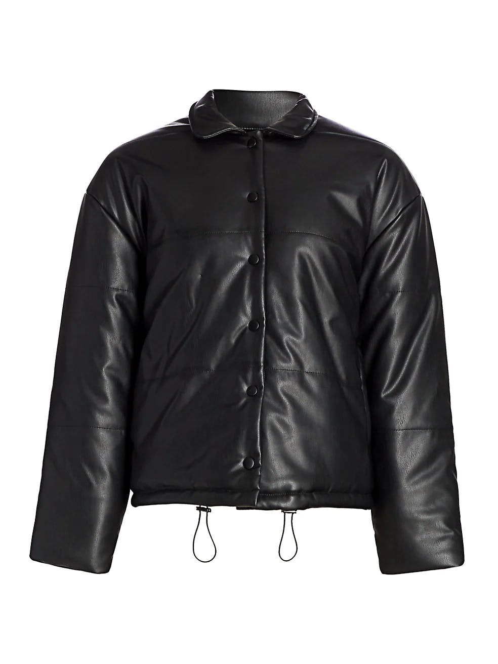 Leather Puffer Jackets Are Trending: Here Are 12 Styles To Shop