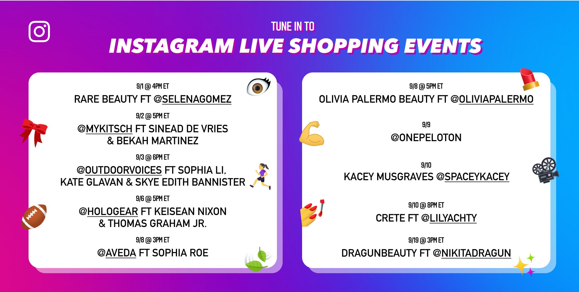 Instagram's 10+ Days Of Live Shopping: How It Works, Where To Find It ...