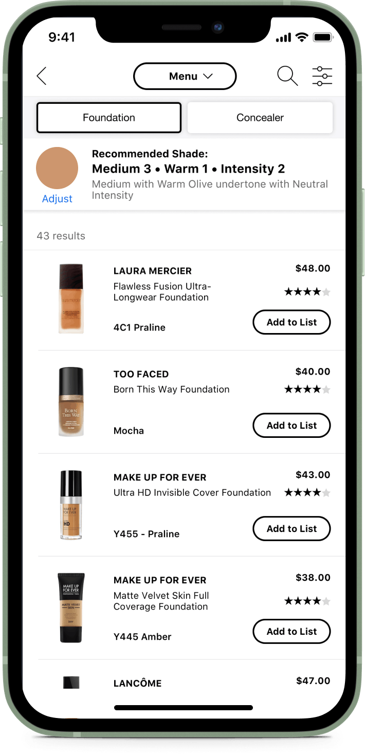 Sephora's Shade Matching Just Got A New And More Inclusive Upgrade
