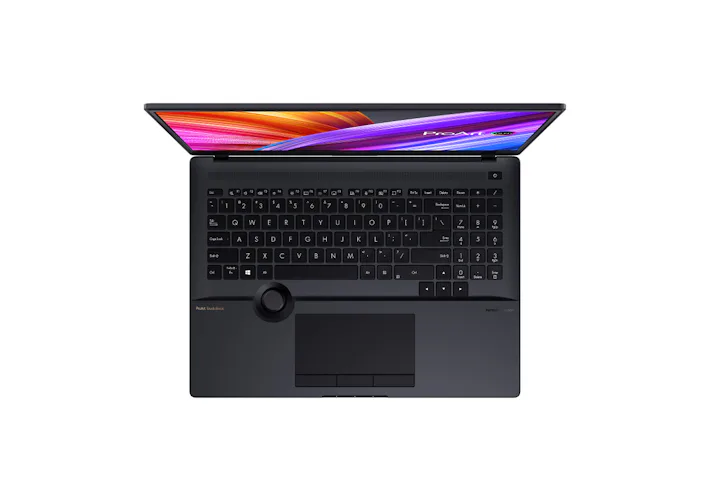 Asus' new badass laptop for creators has a friggin' built-in dial
