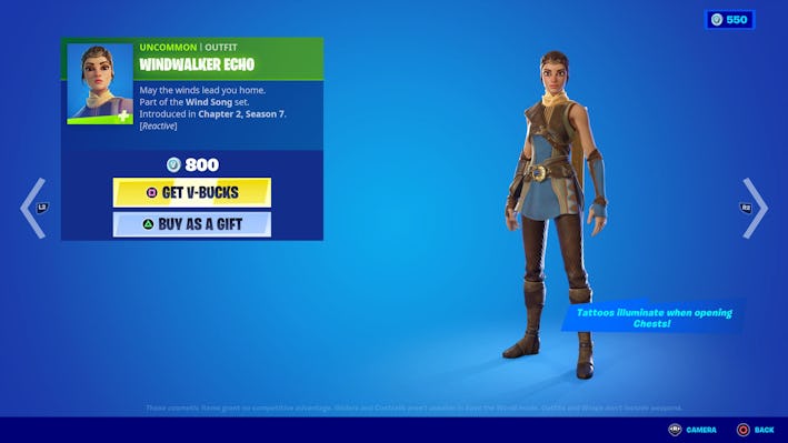 ‘Fortnite’ Windwalker Echo release date and the story behind the skin