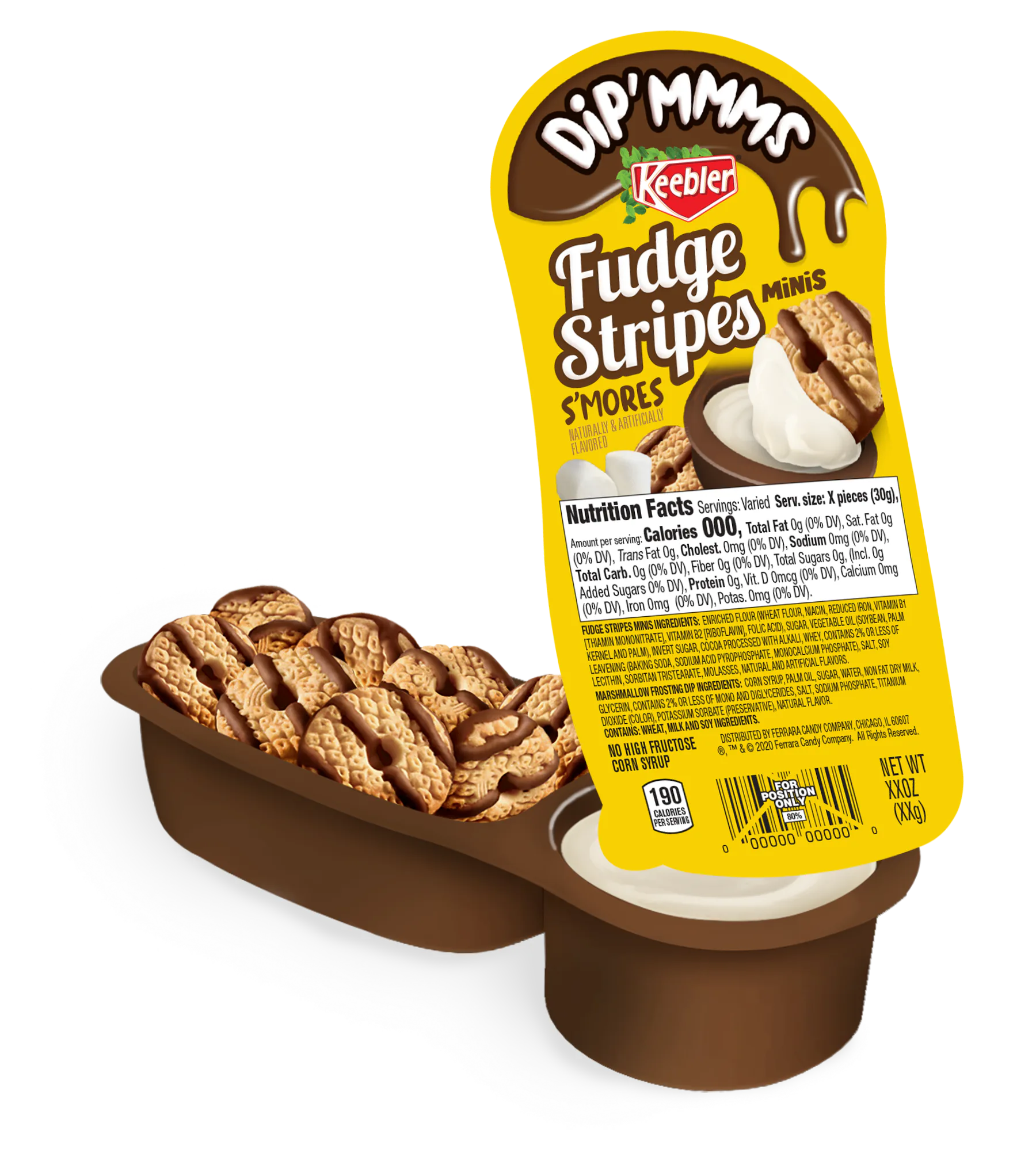 Keebler's Mini Fudge Stripe Cookies With Frosting Will Remind You Of A ...