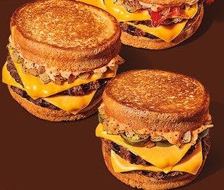 Burger King's New Whopper Melt Sandwich Is Testing In 1 City In January ...