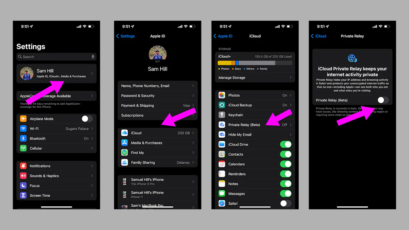 How to use Apple Private Relay to block web tracking