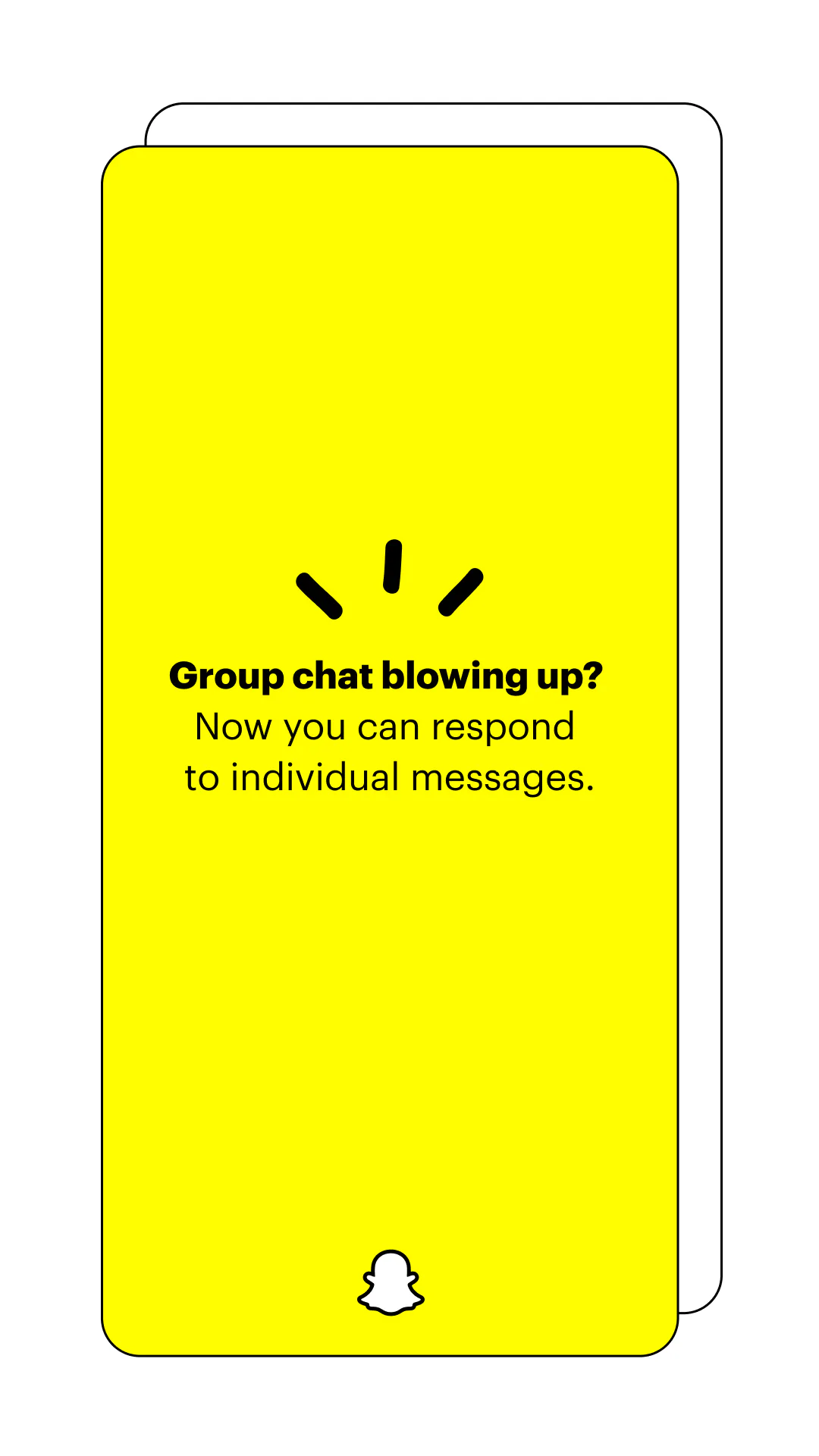 Snapchat's New Thread In Group Chats Is A Helpful Update