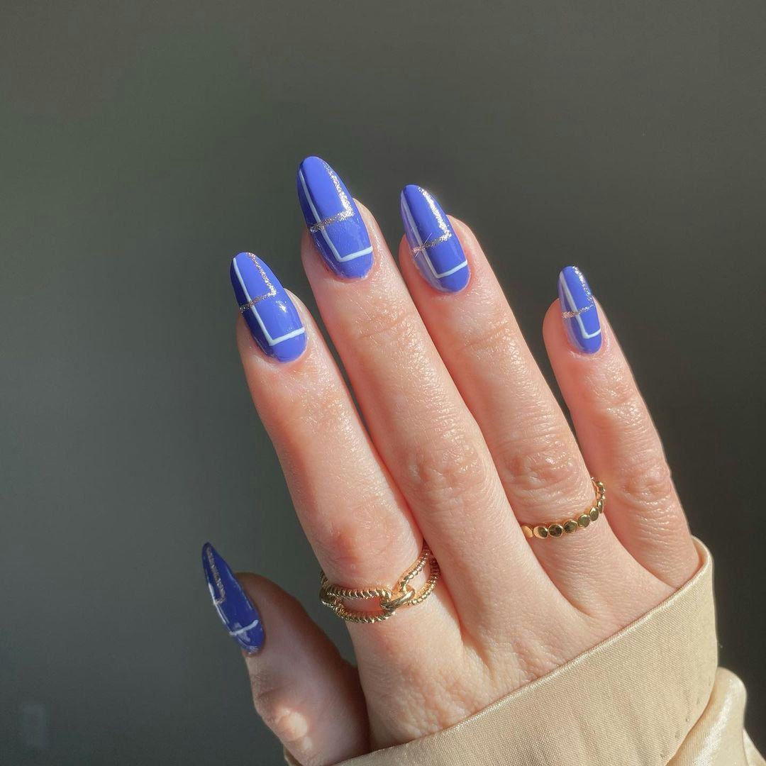 All The Very Peri Nail Color Inspo You'll Need For Your 2022 Manicures