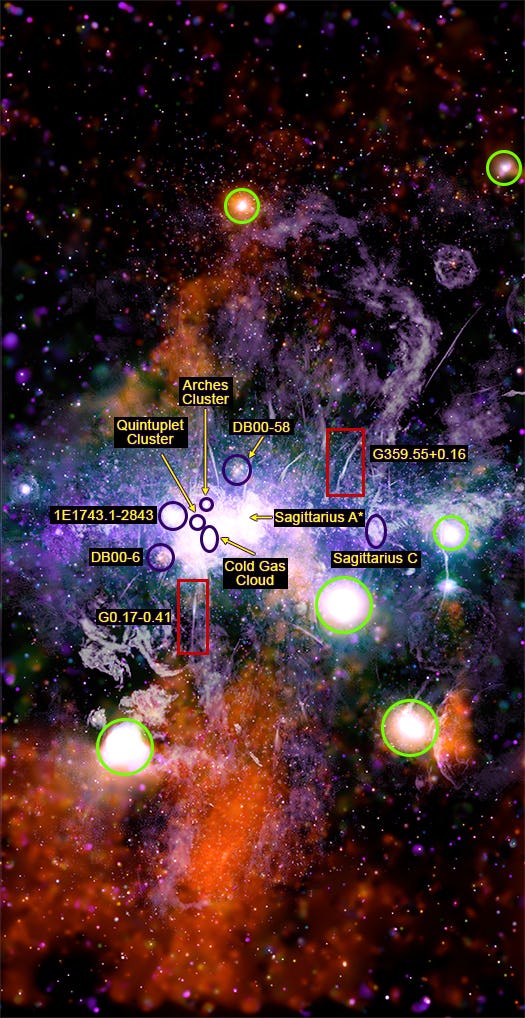 Look: 1,000 mysterious filaments discovered at the center of the Milky Way
