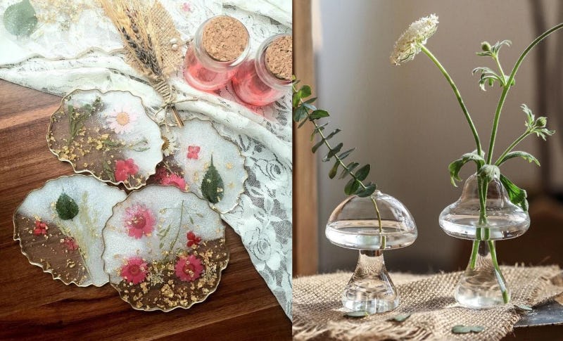 Cottagecore Home Decor On Etsy That'll Turn Your Space Into A Vintage Dream