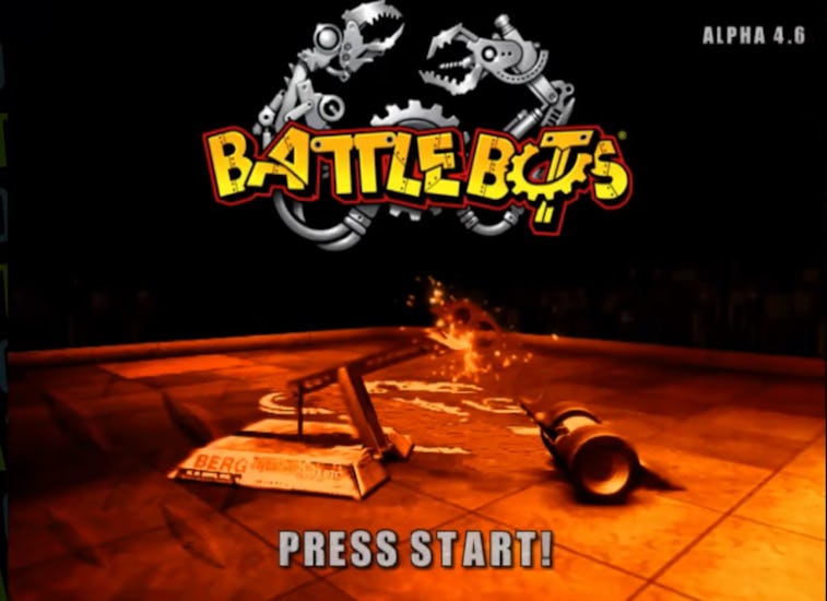Watch footage from a scrapped 'BattleBots' PlayStation 2 game