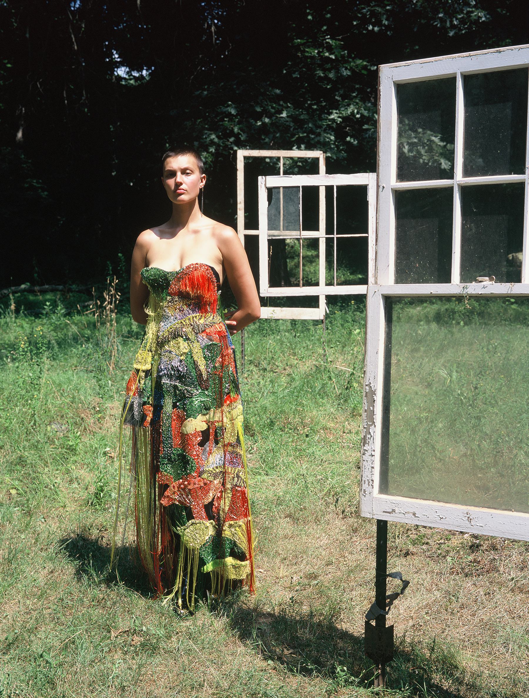 Model Guinevere van Seenus Finds a New Focus