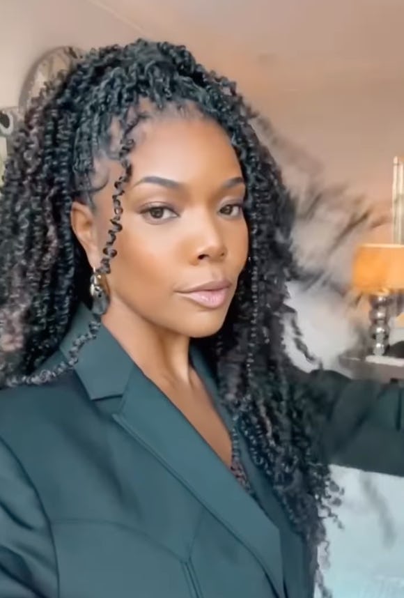 Gabrielle Union's Spring Twists Are Protective & So Ethereal