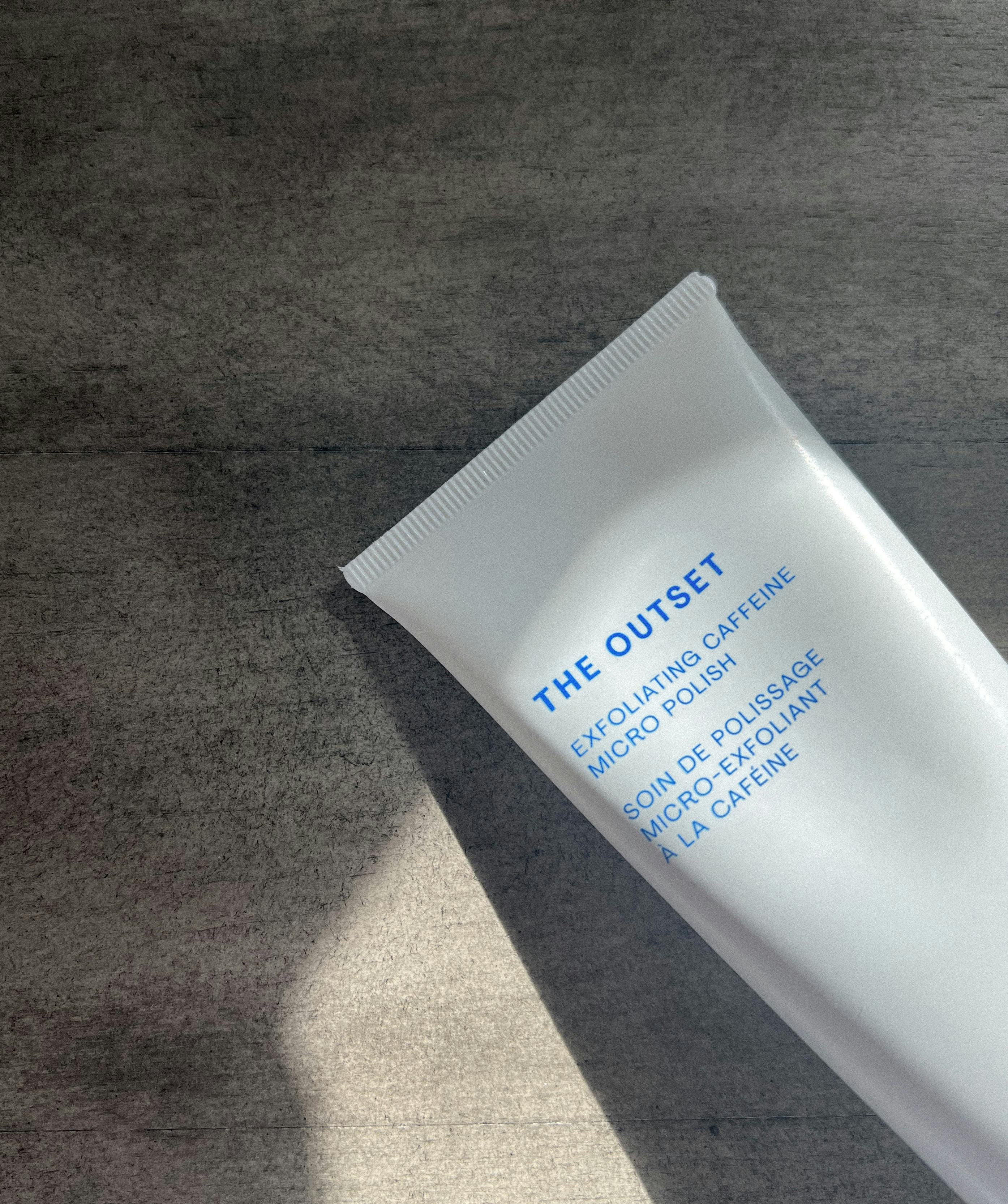 The Outset's Exfoliating Caffeine Micro Polish Delivers Glowy Skin