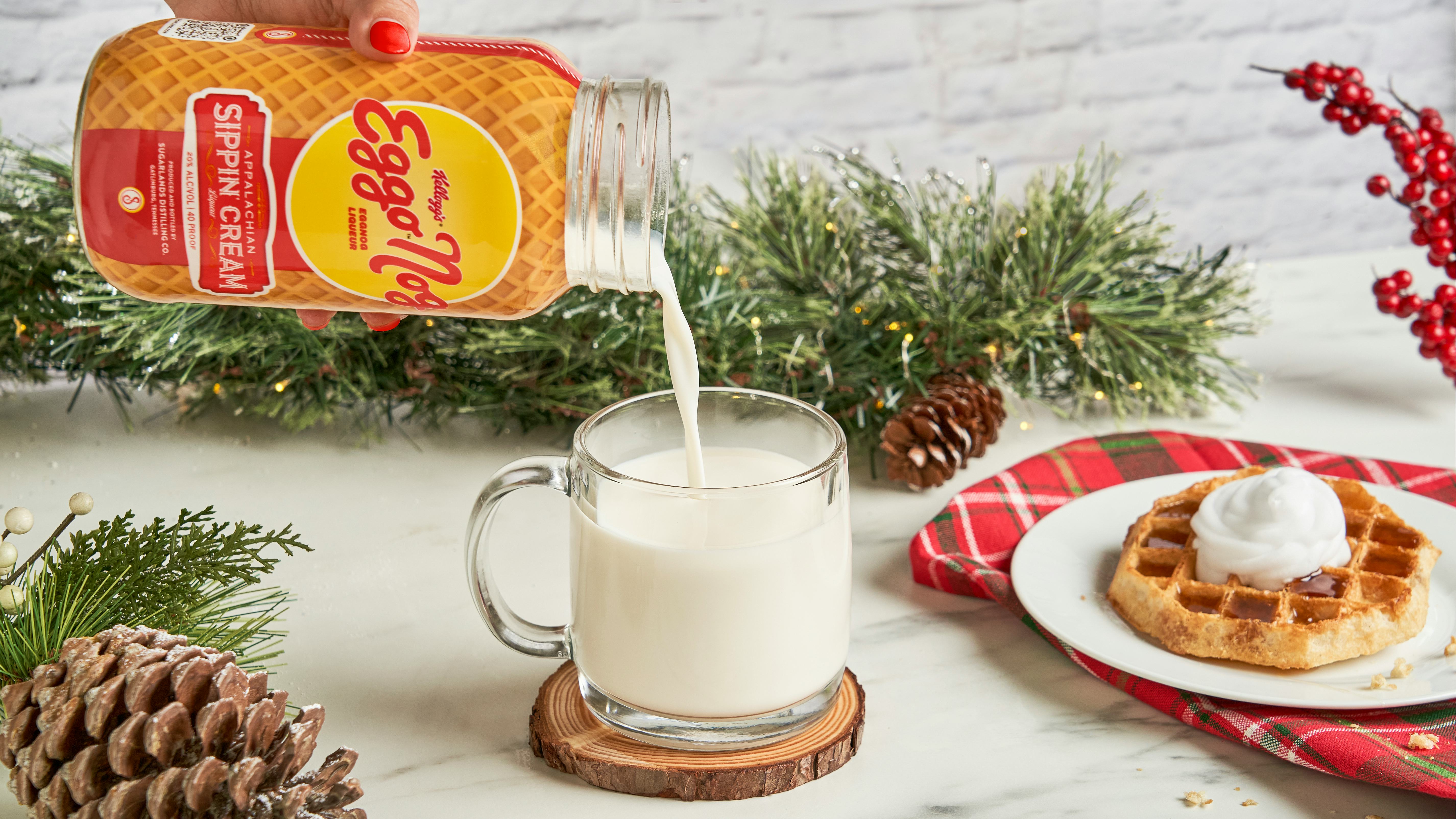 Where To Buy Eggo Nog Appalachian Sippin' Cream To Pair With Waffles