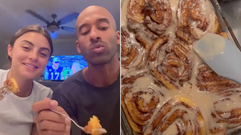 Matt James' Pumpkin Cinnamon Roll Recipe Is Going Viral On TikTok