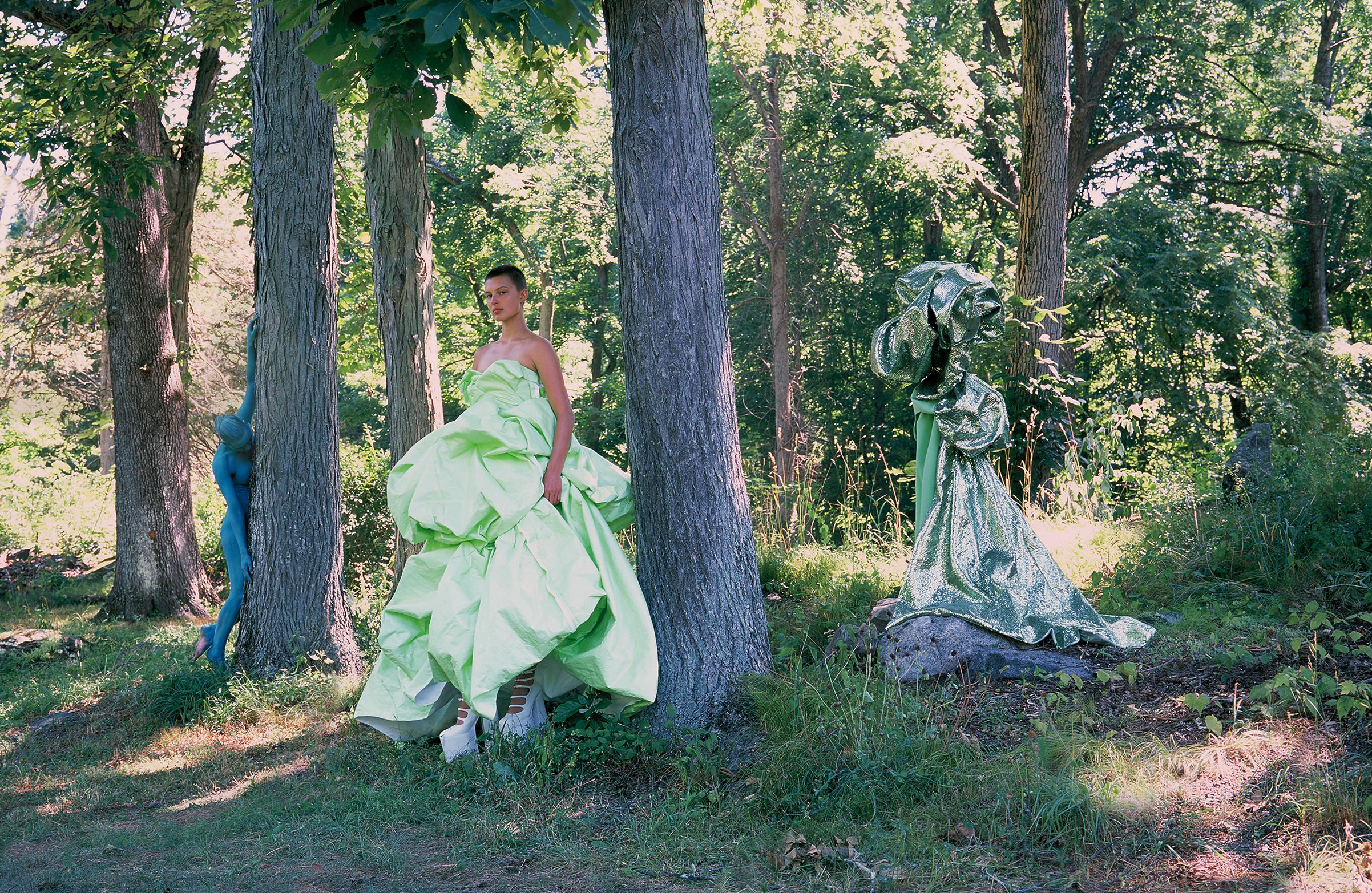 Model Guinevere van Seenus Finds a New Focus