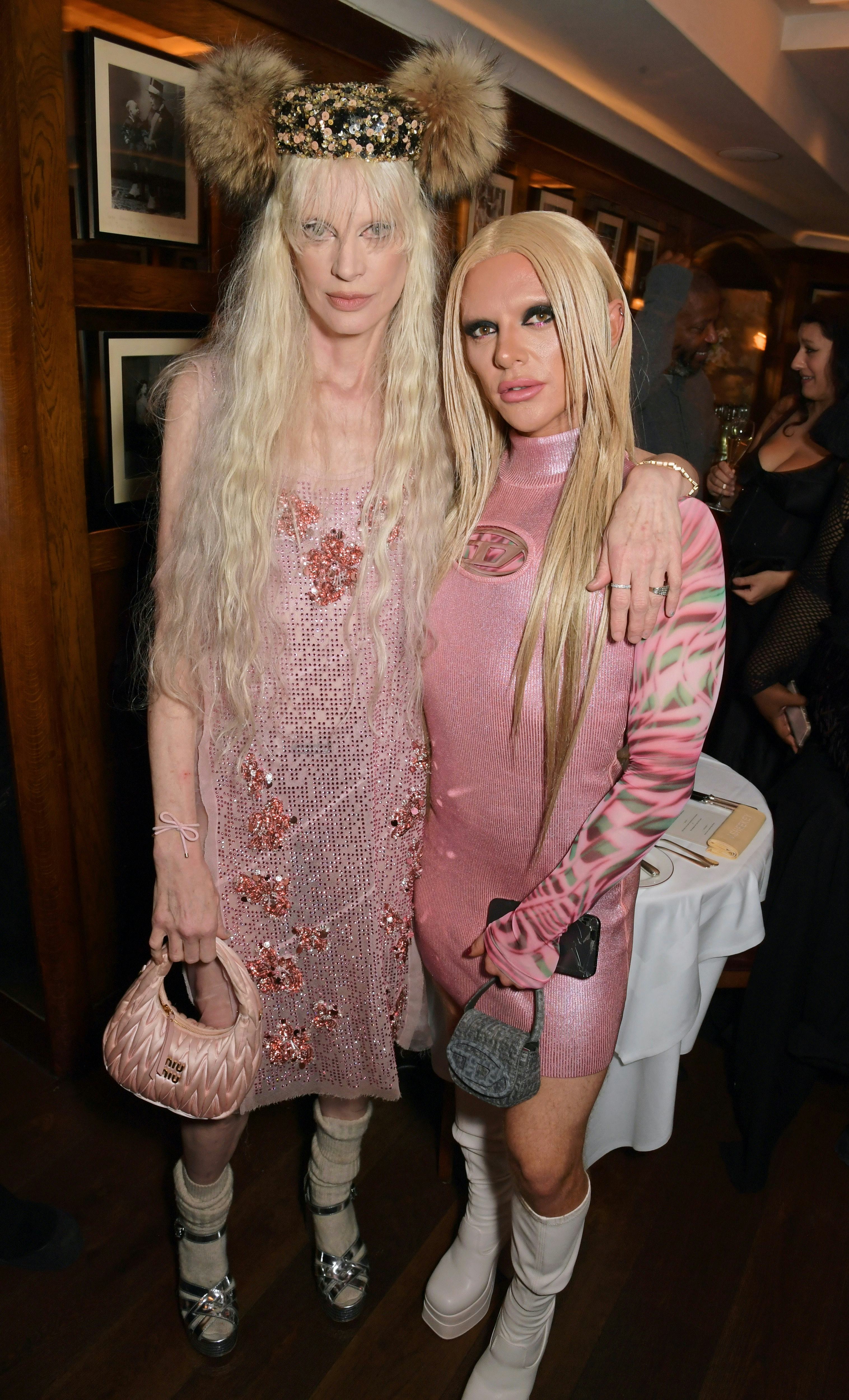 Kristen McMenamy & Bimini Do Alt-Barbiecore