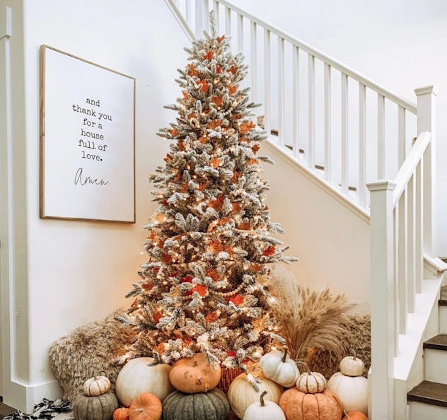 15 Thanksgiving Christmas Tree Ideas To Try At Home