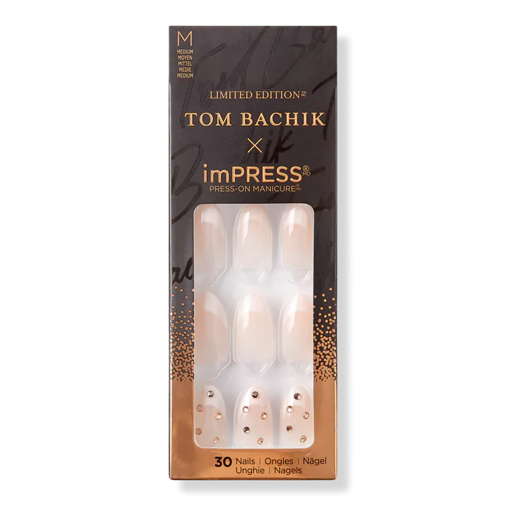 Tom Bachik's Press-On Nail Techniques Will Save Your Holiday Manicures