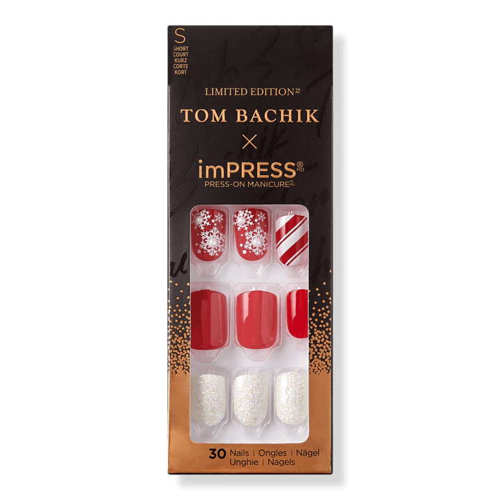 Tom Bachik's Press-On Nail Techniques Will Save Your Holiday Manicures