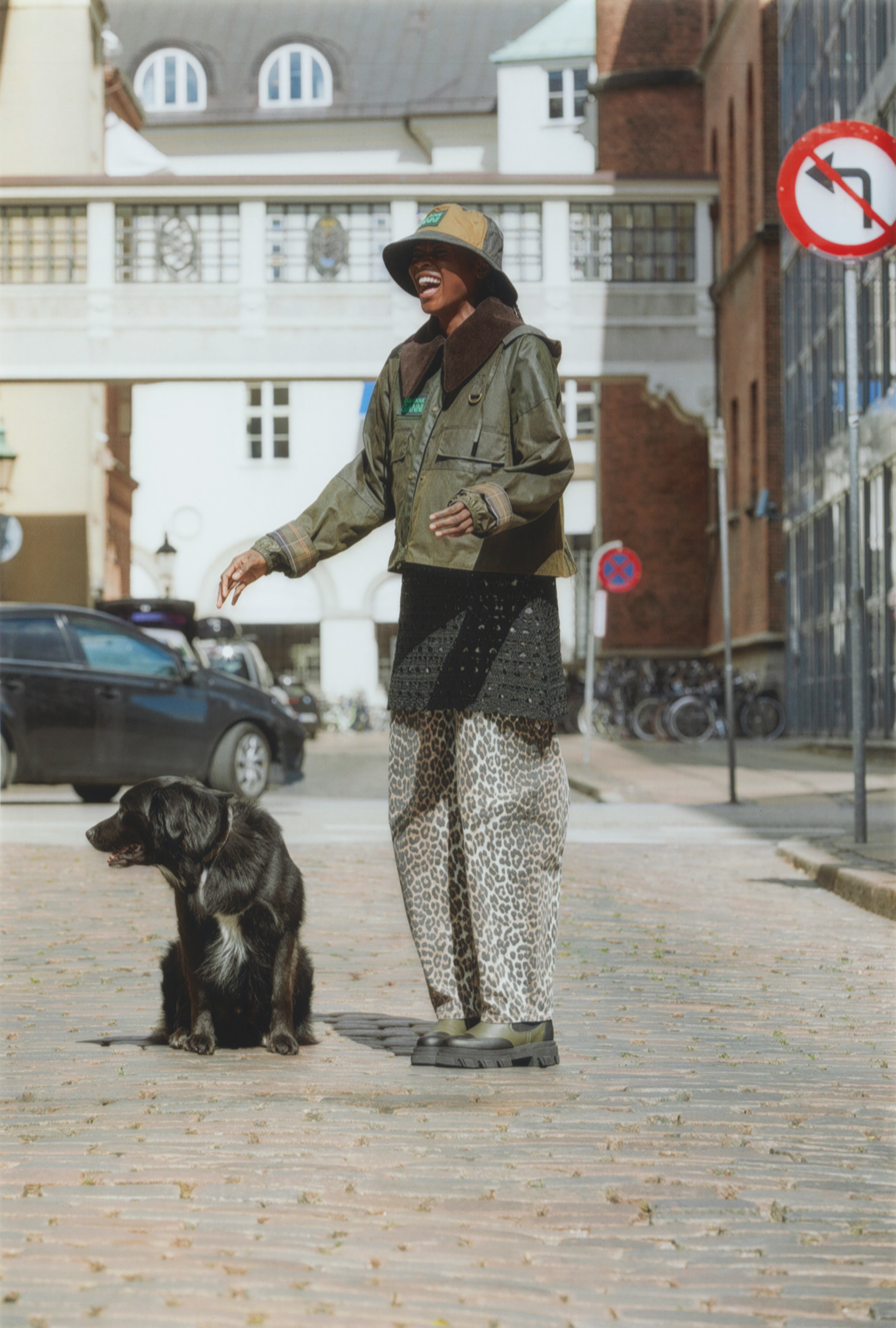 The Ganni x Barbour Collab Merges Scandi & British Heritage Style Together