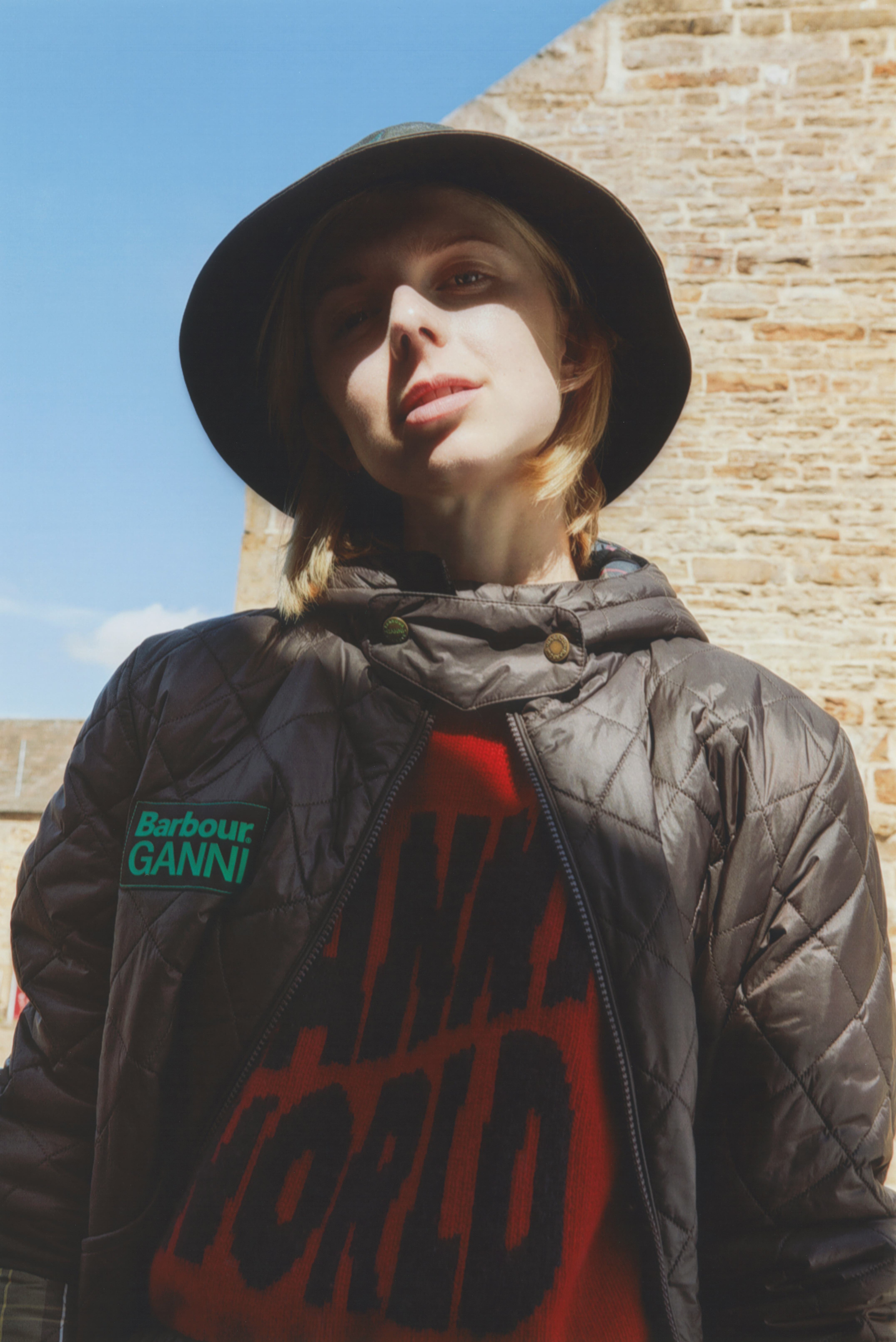 The Ganni x Barbour Collab Merges Scandi & British Heritage Style Together