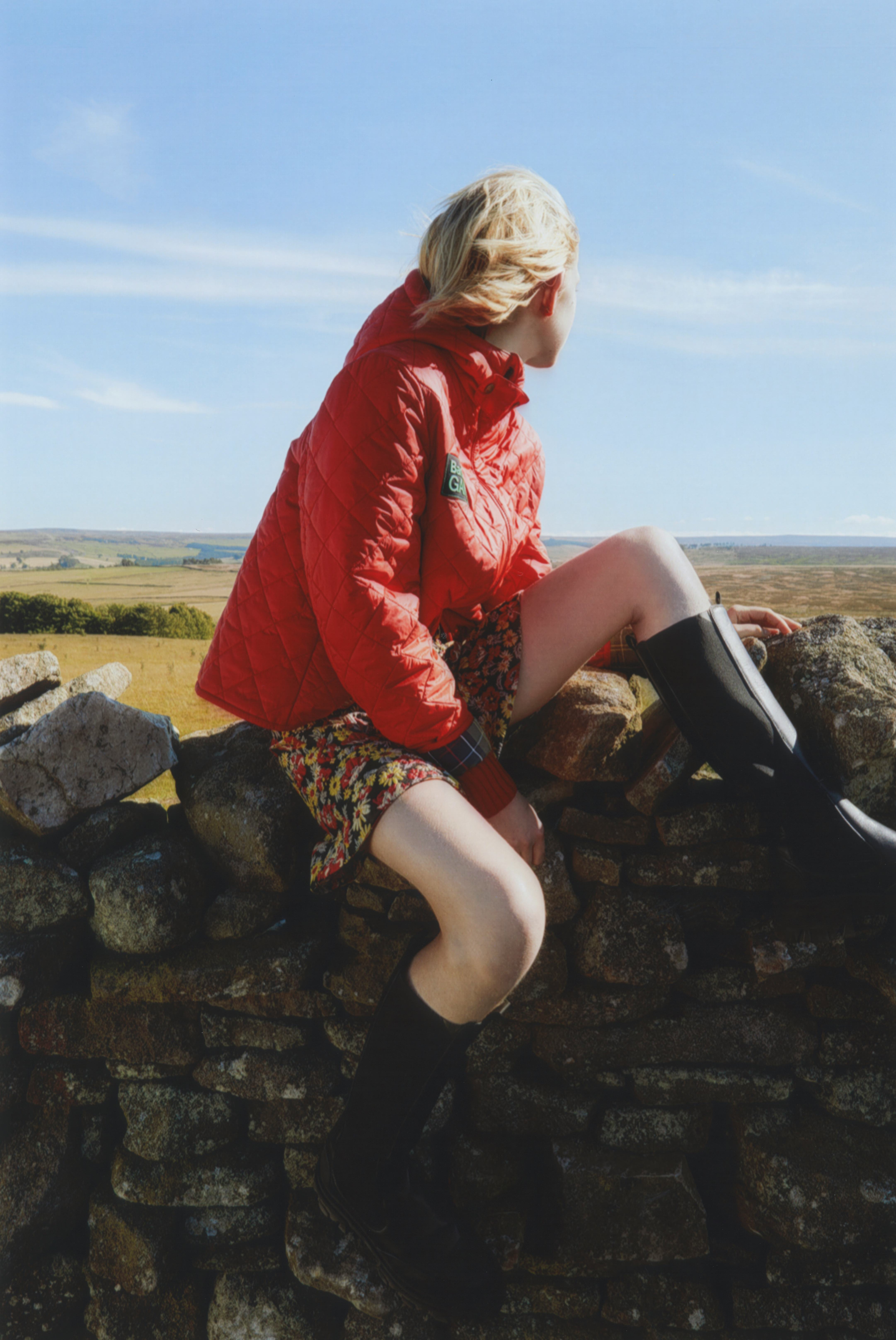 The Ganni x Barbour Collab Merges Scandi & British Heritage Style Together