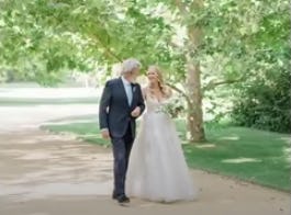 Jeff Bridges Worked With A Trainer To Walk His Daughter Down The Aisle