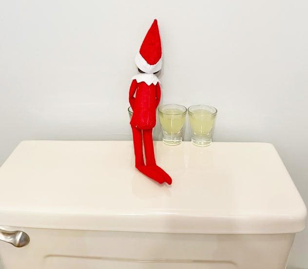 16 Elf On The Shelf Bathroom Ideas That Are Super Easy To Pull Off