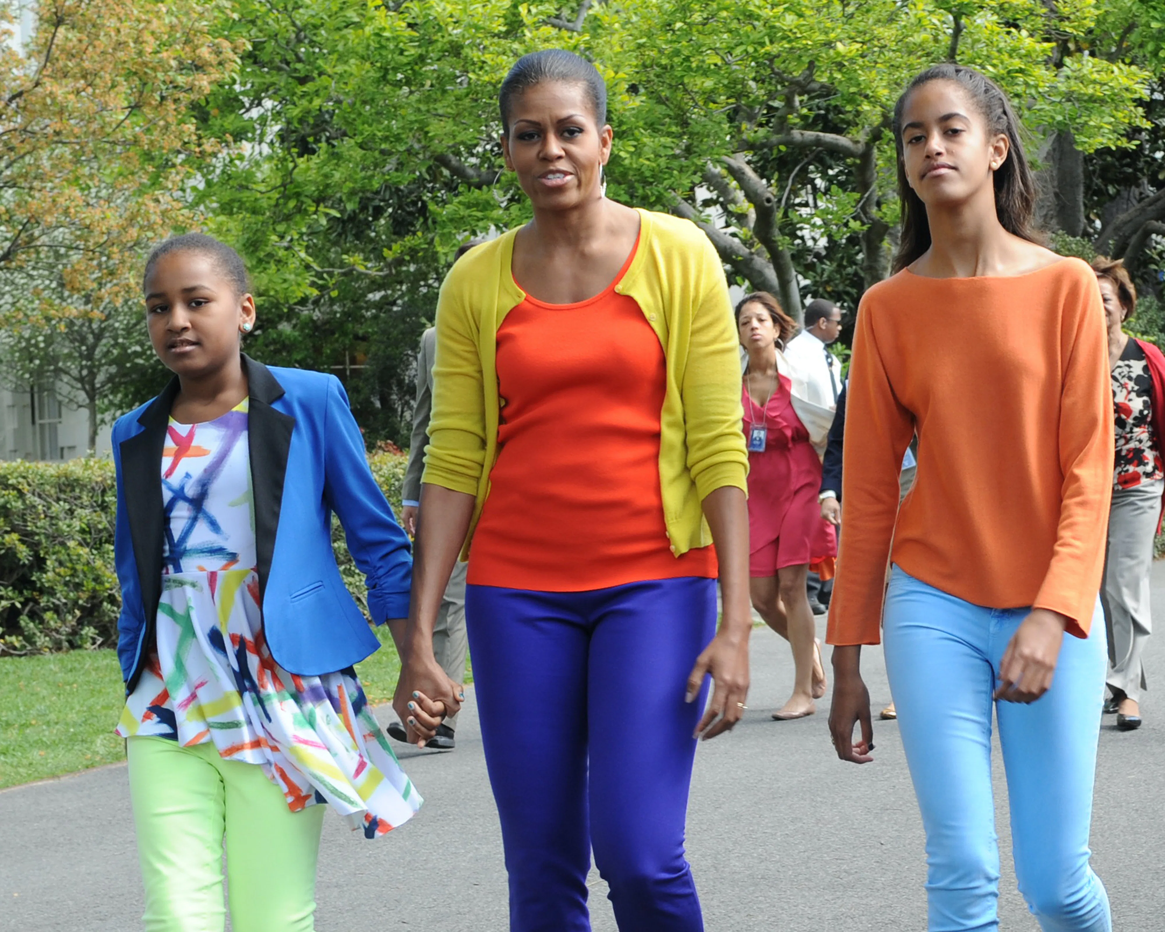 Michelle Obama Dishes On Malia & Sasha's Grown Up Lives