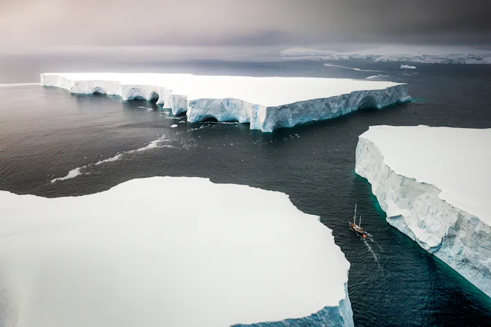 Scientists suspect microscopic life may be blooming under Antarctic sea ice