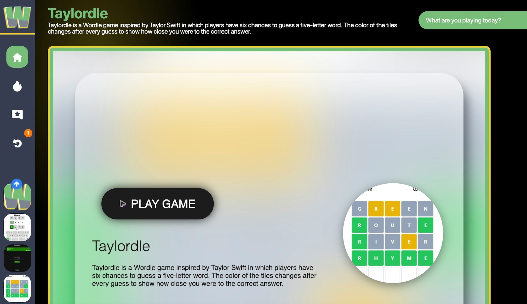 Taylor Swift Wordle & Heardle Games To Play: Taylordle & More