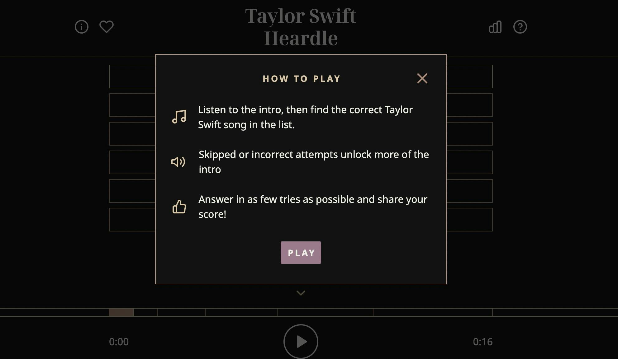 Taylor Swift Wordle & Heardle Games To Play: Taylordle & More