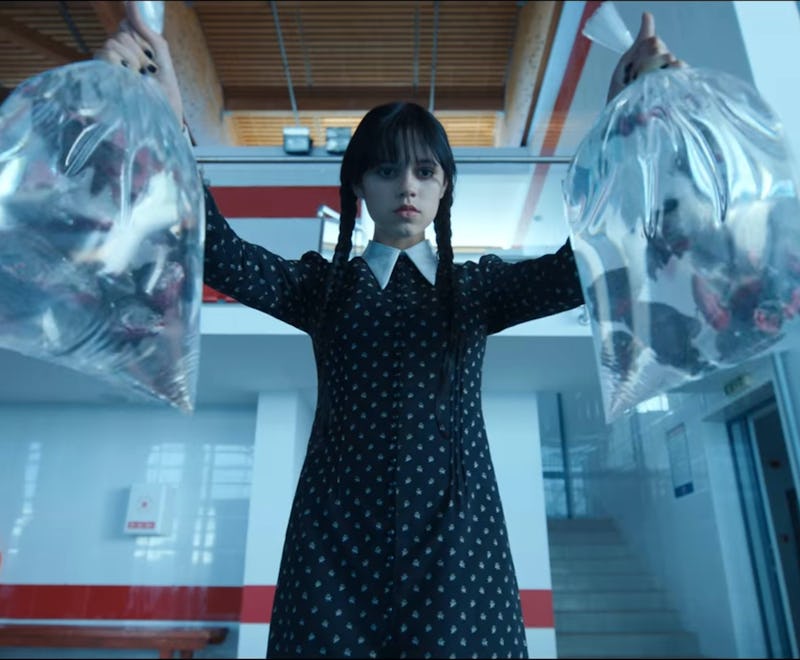 Jenna Ortega's Goth Outfits Are The Star Of Netflix's 'Wednesday'