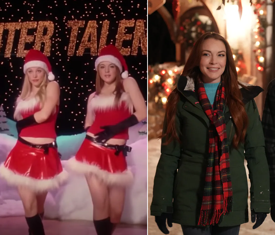 Lindsay Lohan On Her 'Mean Girls' Moment In 'Falling For Christmas'