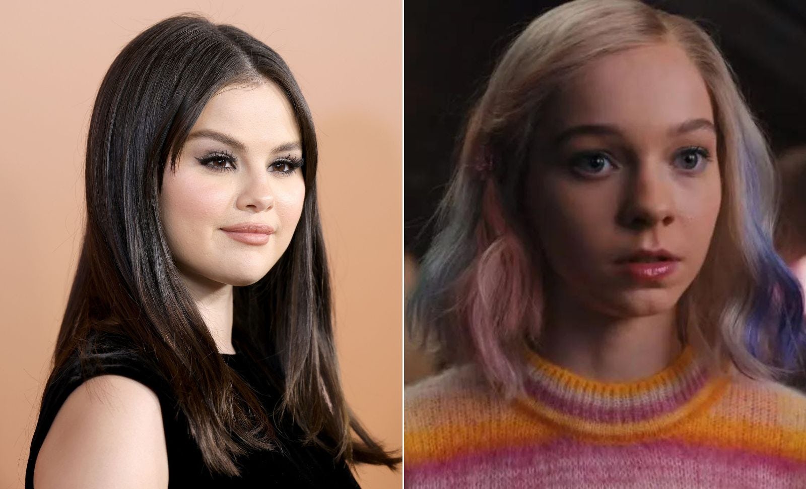 Selena Gomez's Rainbow Hair Is Giving Enid From 'Wednesday'