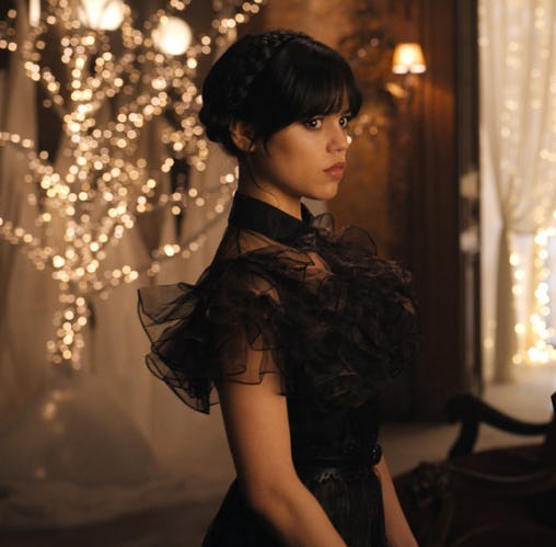 Wednesday's Rave'N Dance Hair Was Inspired By A British It Girl