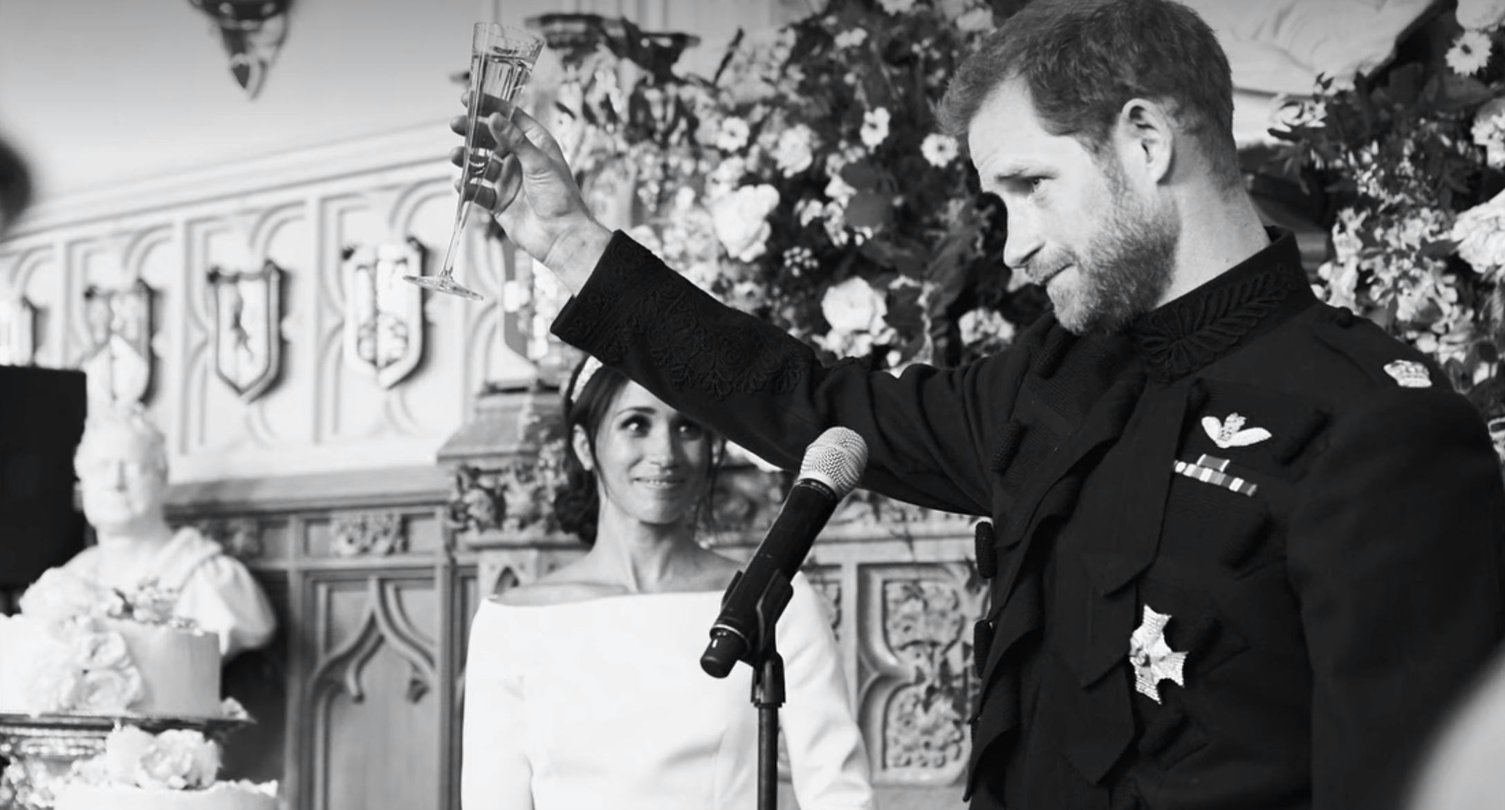 Meghan Markle & Prince Harry Share Never-Before-Seen Wedding Reception ...