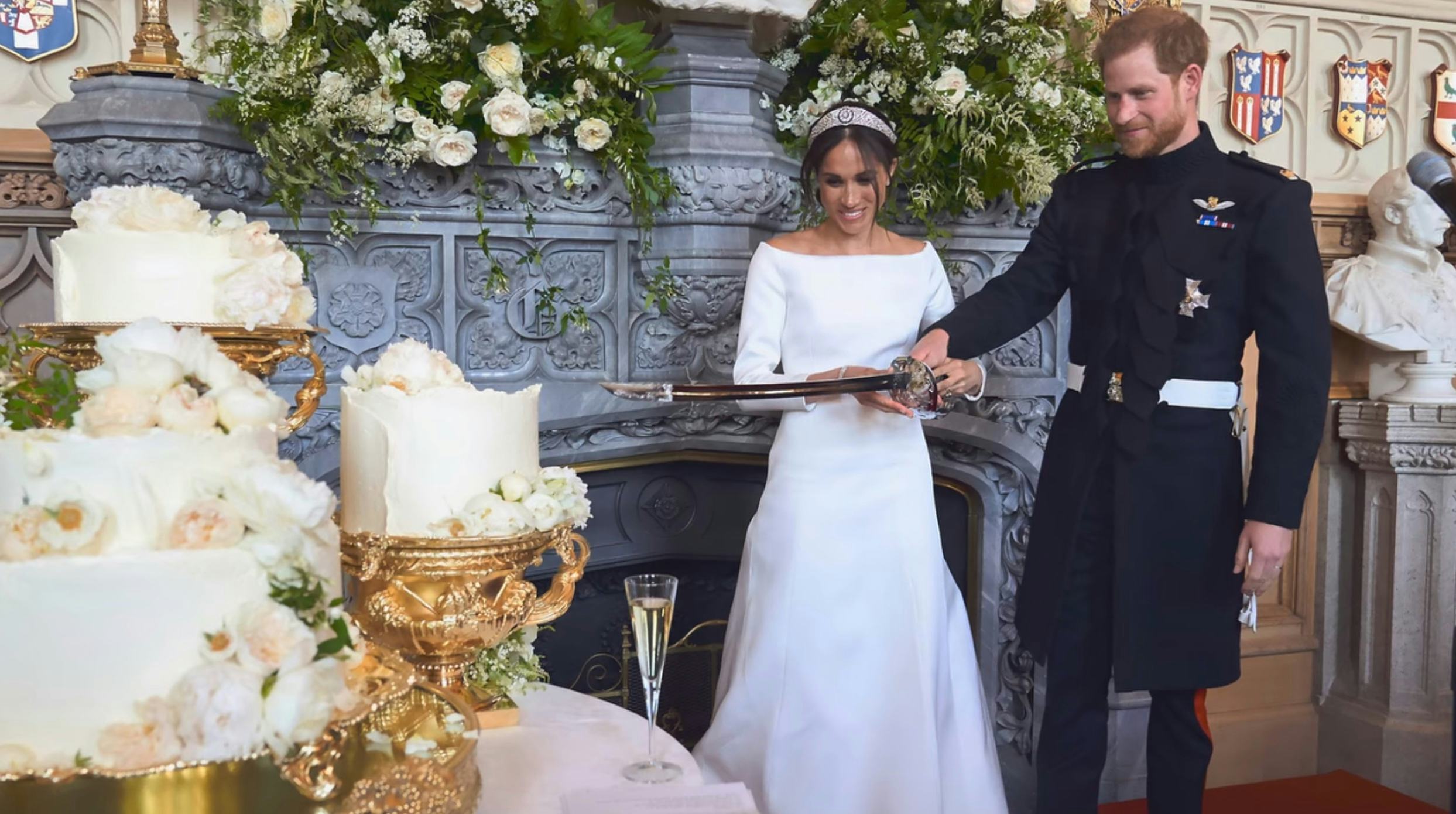 Meghan Markle & Prince Harry Share Never-Before-Seen Wedding Reception ...