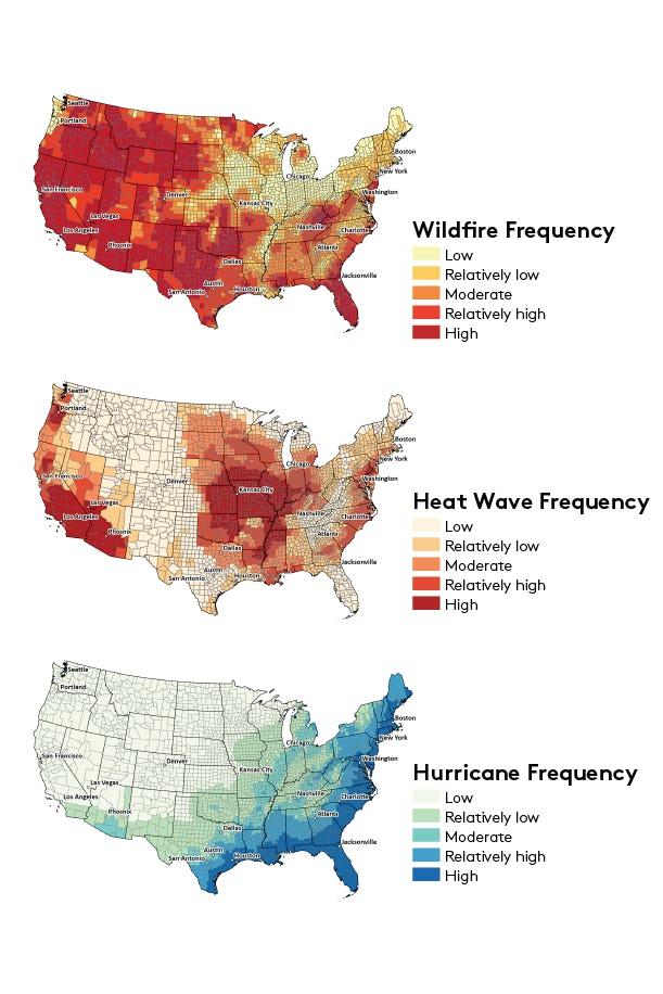 U.S. Wildfires: Map Shows Americans Moving From Flood Zones To Fire Risk