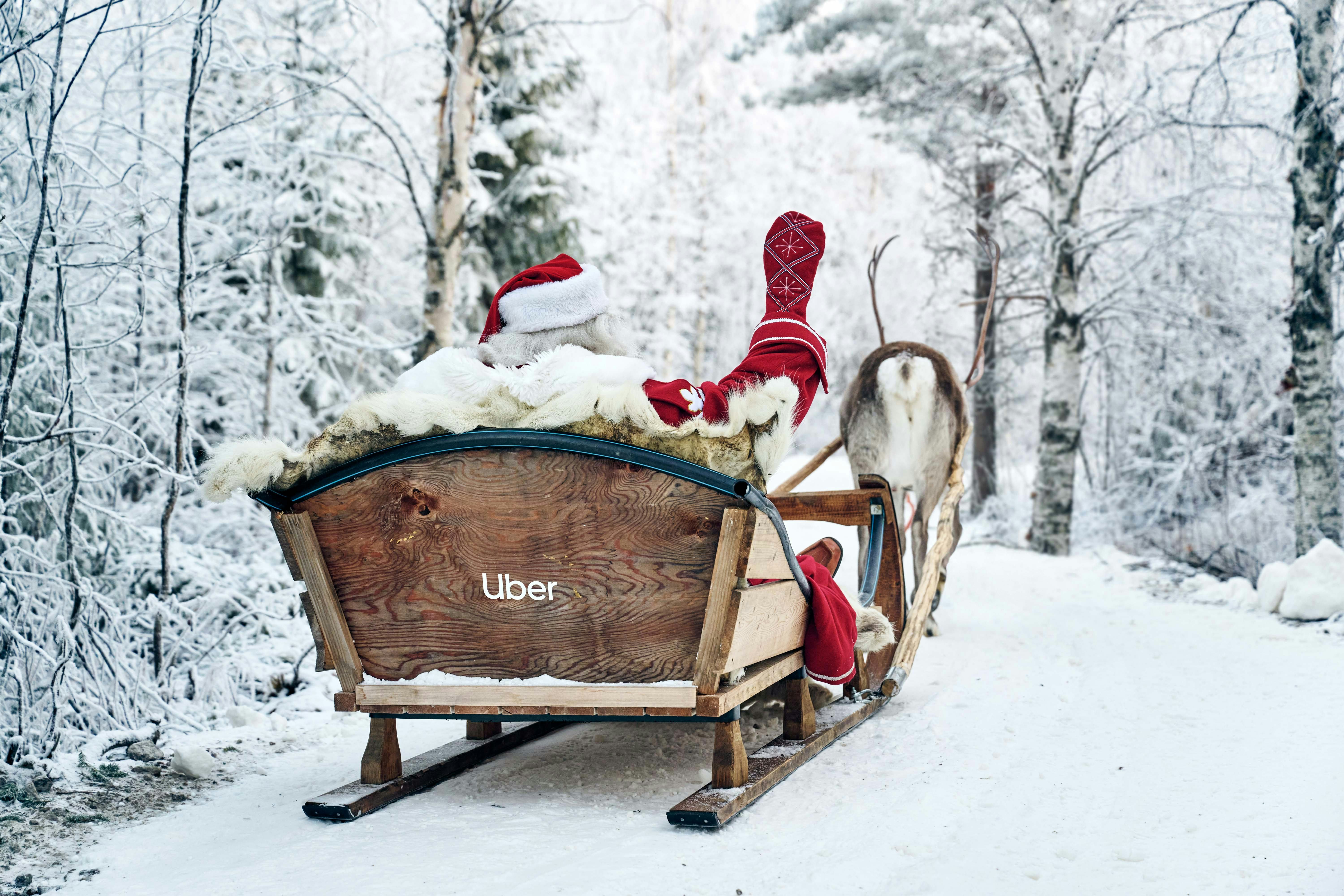 How To Book Uber Sleigh Rides For Free If You Have Winter Wanderlust
