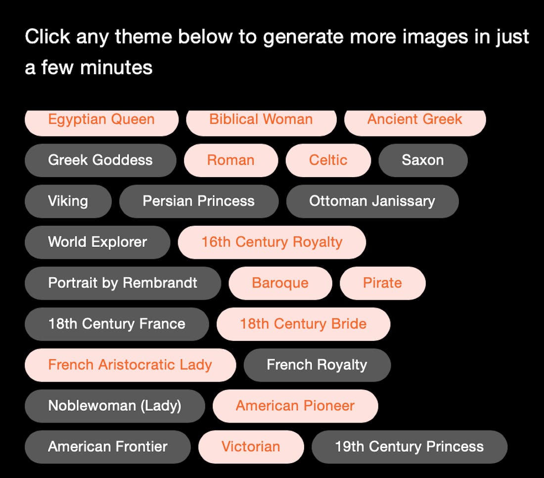The MyHeritage AI Time Machine Shows You In Different Eras