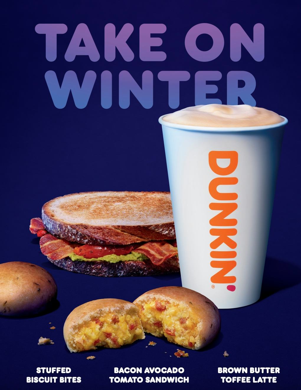 Dunkin’s Winter 2023 Menu Includes A Brown Butter Toffee Latte