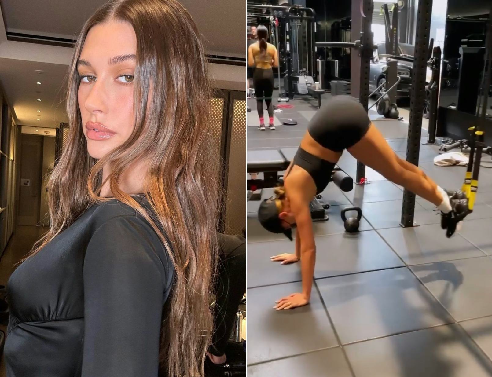 Hailey Bieber's Workout Routine Includes Easy Leg Day Exercises